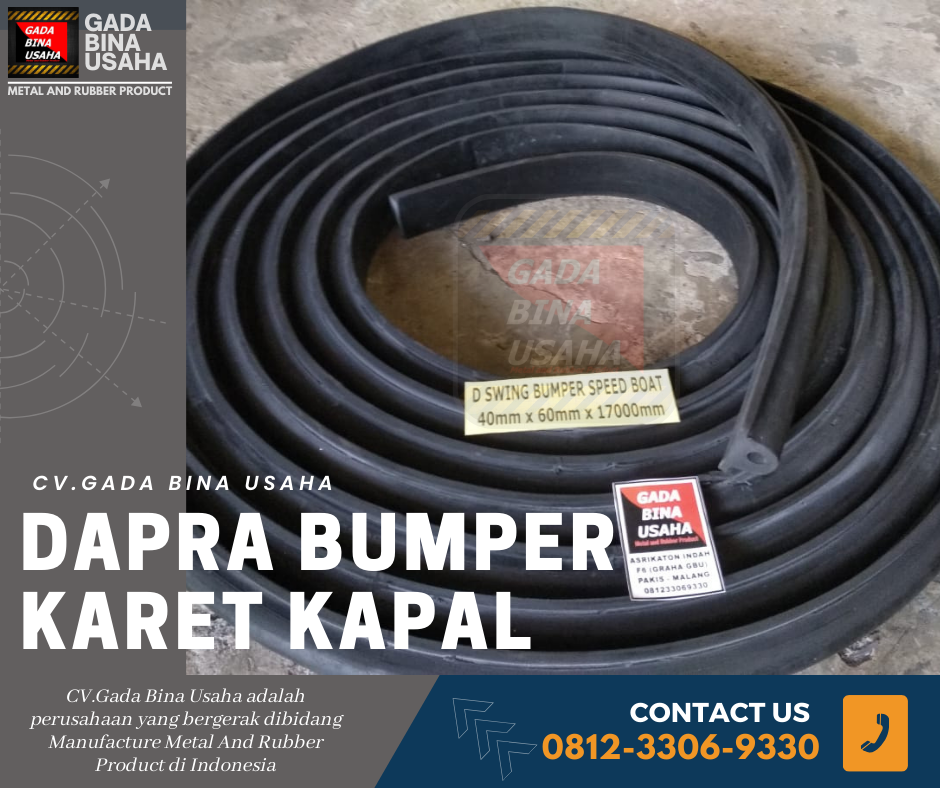 Pemasok Karet Dapra Kapal Speedboat Batam | Gada Bina Usaha